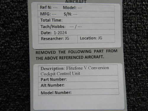 Cockpit Conversion Flitefone V Control Unit