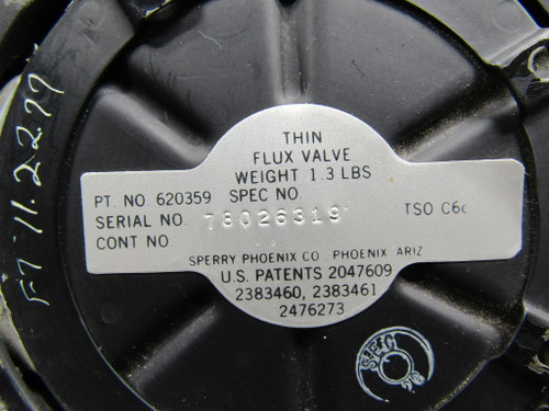 620359 Sperry Avionics Thin Flux Valve Assembly