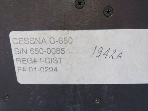 9914061-6 (Alternate: 6298088-27) Cessna Master Warning Annunciator ...
