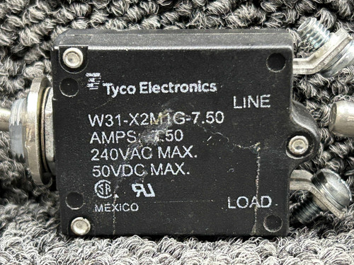 W31-X2M1G Series Tyco Electric Toggle Switch Breaker Set (7.5, 40 Amps)