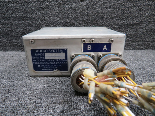M1035A-2 Baker Audio System Assembly Had Connector