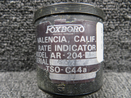 AR-204-18 Foxboro Avionics Fuel Flow Indicator