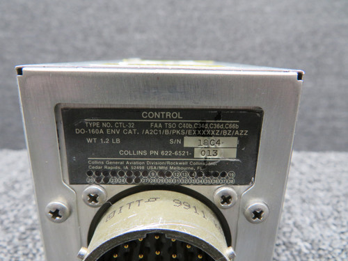 622-6521-013 Collins CTL-32 Control Indicator and Modifications