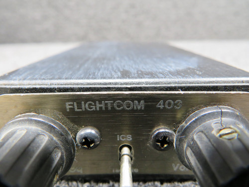 403 Flightcom Intercom Panel Unit (Grey Face)