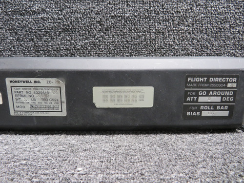 4029516-420 Honeywell ZC-200 Flight Director Computer-Controller Unit ...