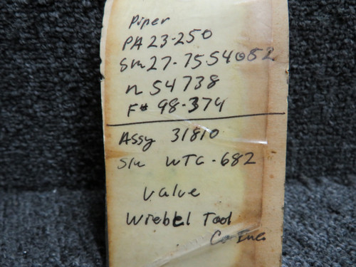 492-096 Piper Timer Check Valve Unit (Square Mount)