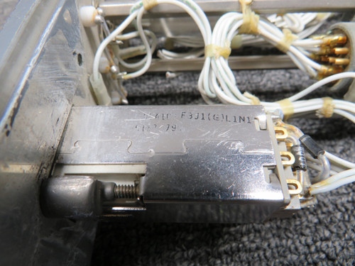 SELCAL Annunciator Switch Box Missing Data Plate