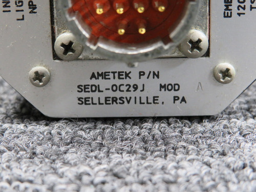 SEDL-0C29J (Alt: 120-IN-0067) Ametek NH-NL Tachometer