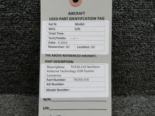 TH250-2VE Northern Airborne Technology J100 28 Voltage System Connector