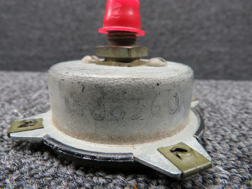 1508360 Mooney Fuel Pressure Gauge Indicator (Worn Face)