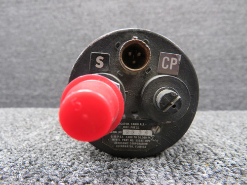 55035-1105 Aerosonic Dual Cabin Altitude Differential Pressure ...