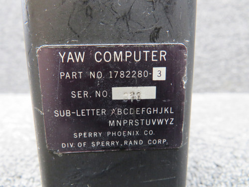 1782280-3 Sperry Yaw Computer For Sale