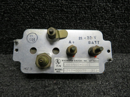 C669562-0101 Rochester 6247-00079 Ammeter and Oil Pressure Indicator ... C669562-0101 Rochester 6247-00079 Ammeter and Oil Pressure Indicator ...