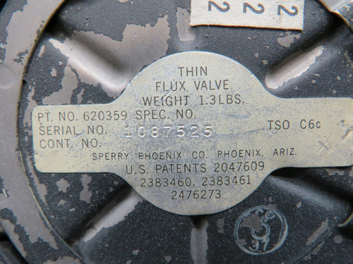 620359 Sperry Thin Flux Valve (Dented and Worn Body) (Core)