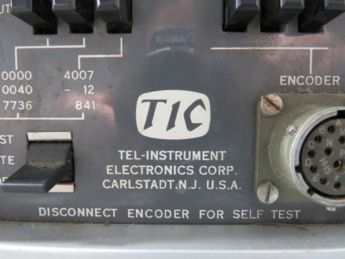 T-45A Tel-Instrument Altitude Encoder Unit Assembly