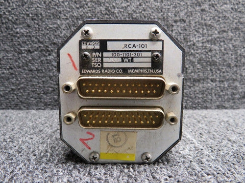 100-1101-301 Edwards RCA-101 ADF Control Panel Unit