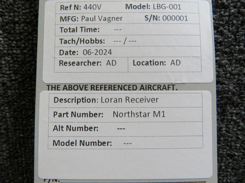 Northstar M1 Loran Receiver Unit