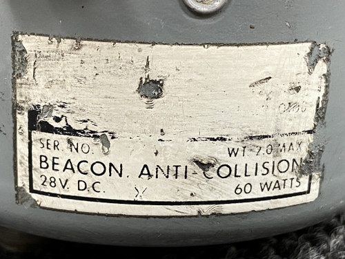 40-0129-17 (Alt: C621002-0108) Grimes Rotating Beacon Assembly (28V ...