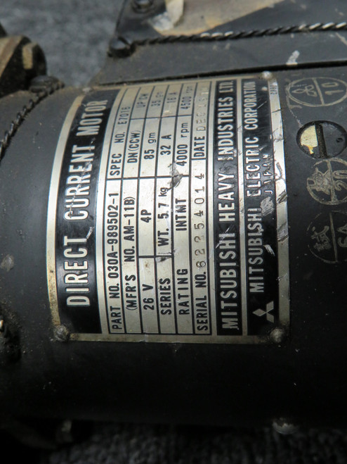 030A-989502-1 Mitsubishi Flap Motor Assembly off 017A-61500 Flap ...