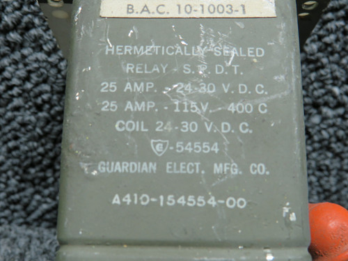 G-54554 Guardian Electric Relay Assembly