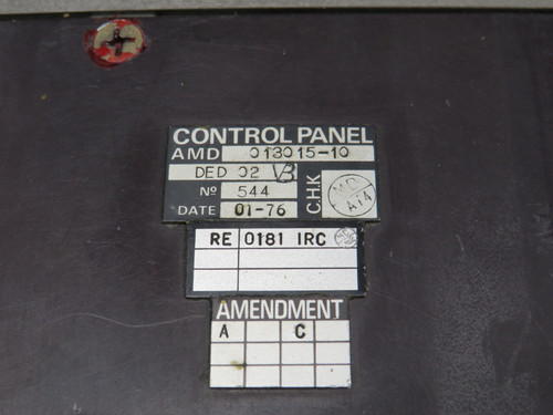 013015-10 Dassault Falcon Modified Control Panel For Sale
