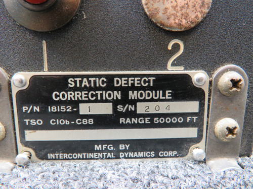 18152-1 International Dynamics Static Defect Correction Module For Sale