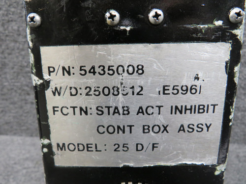 5435008 (Alter PN: 360002-9) Dee Howard Stab Actuator Control Box Assembly
