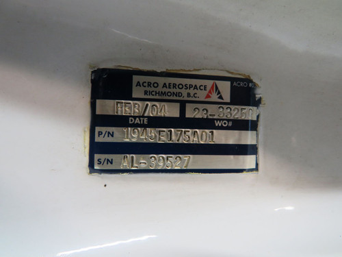 1945E175A01 Acro Aerospace Sikorsky LH Drag Brace Assembly
