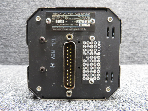 622-4782-007 Collins VSI-80A Vertical Speed Indicator with Flag - BAS ...