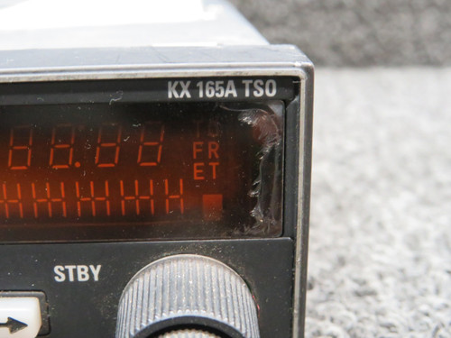 069-01033-0101 Bendix King KX-165A VHF Nav-Comm Unit with Tray and Mods ...
