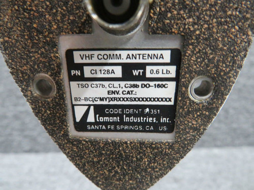 CI-128A Cessna 182T Comant VHF Comm Antenna - BAS Part Sales