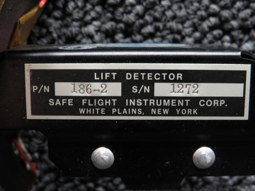 186-2 (Alt: 548-564) Safe Flight Instrument Lift Detector (14 Volts)