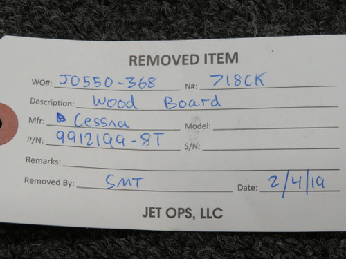 9912199-8T Cessna Citation Overhead Trim Panel