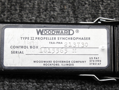 213730 Woodward Type II Propeller Synchrophaser Control Box