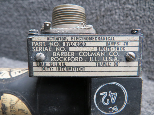 BYLB8453 Barber Colman Actuator Driven Valve