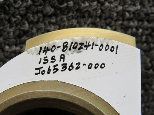 140-810241-0001 Beechcraft Pivot Bearing Block Assy (White) (New Old Stock)