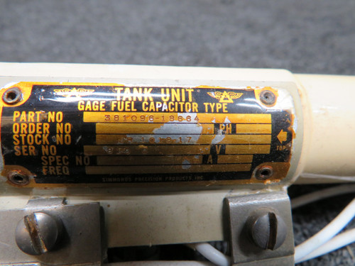 381096-18664 Simmonds Precision Fuel Tank Capacitor Unit Assembly