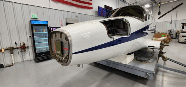 Cessna 414 Fuselage w Bill of Sale, Airworthiness, Data Tag, and Log Books