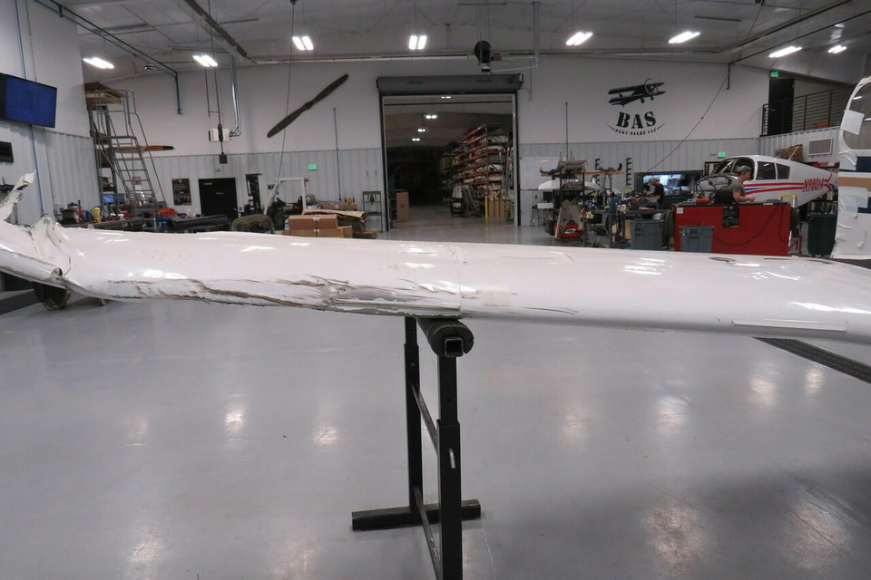 Mooney M20K Fuselage with airworthiness, bill of sale, data tag and log ...