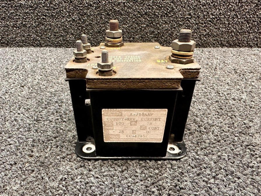 A-718AAP (ALT: AN3025-100) Hartman Reverse Current Relay (Volts: 28)