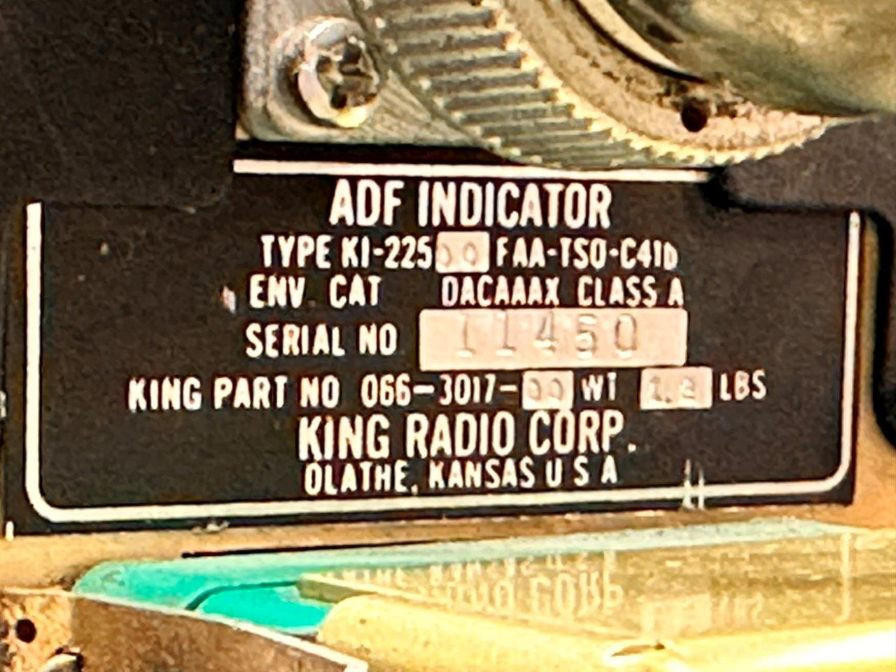 066-3017-00 King Radio Corp KI-22500 ADF Indicator