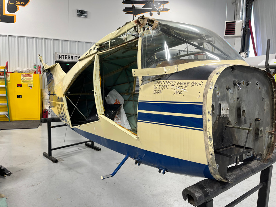 Maule MX-7-160 Fuselage Structure Assy With Bill Of Sale, Data Tag ...