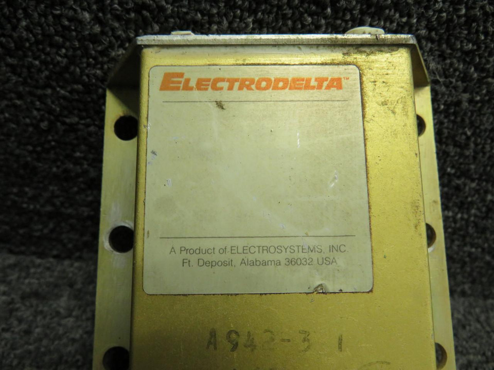 Electrodelta Voltage Regulator Unit | Used Airplane Parts