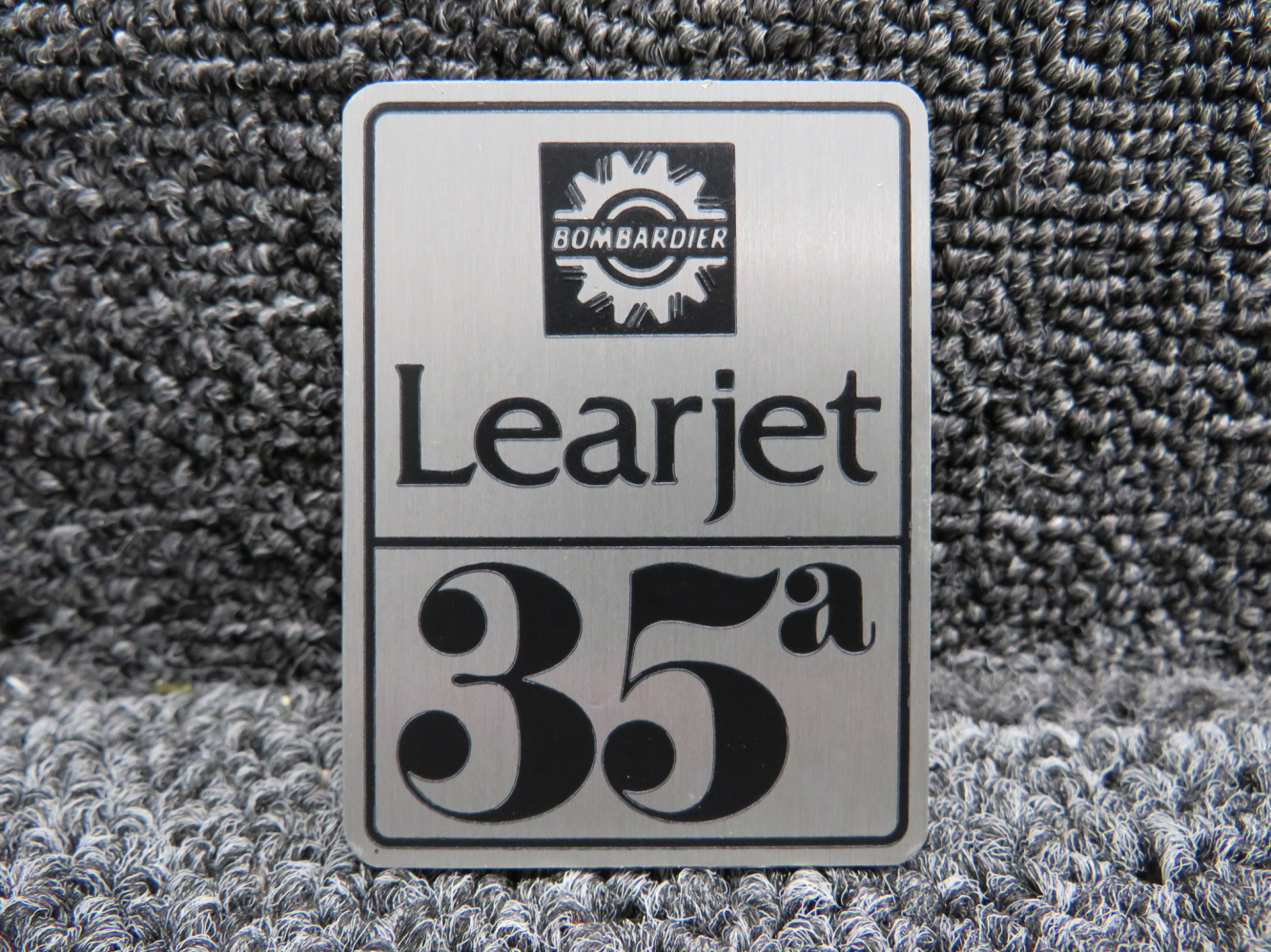 7603015-2 Learjet 35A Emblem New Old Stock
