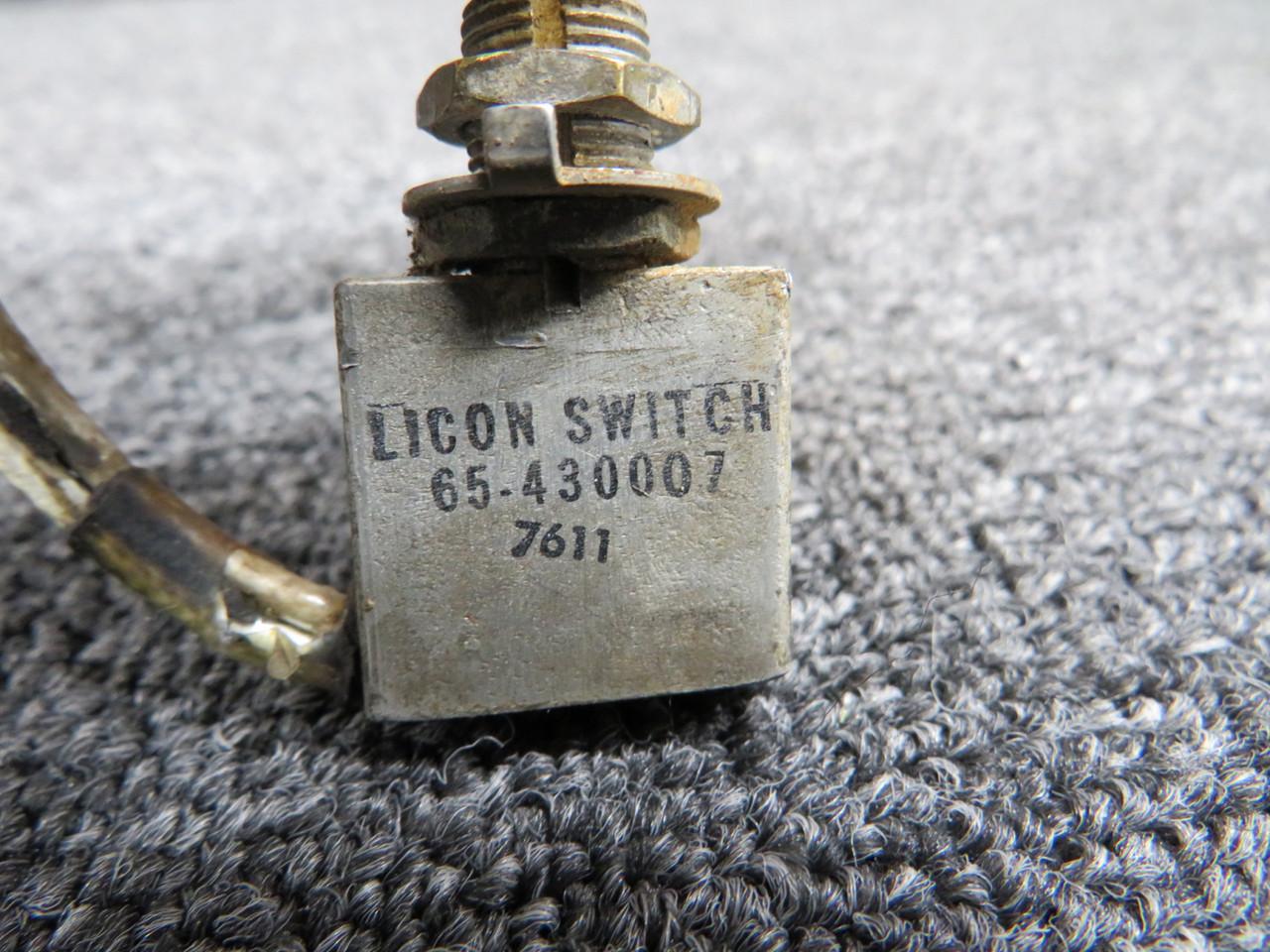 65-430007 Licon Landing Gear Uplock Switch, Worn Housing