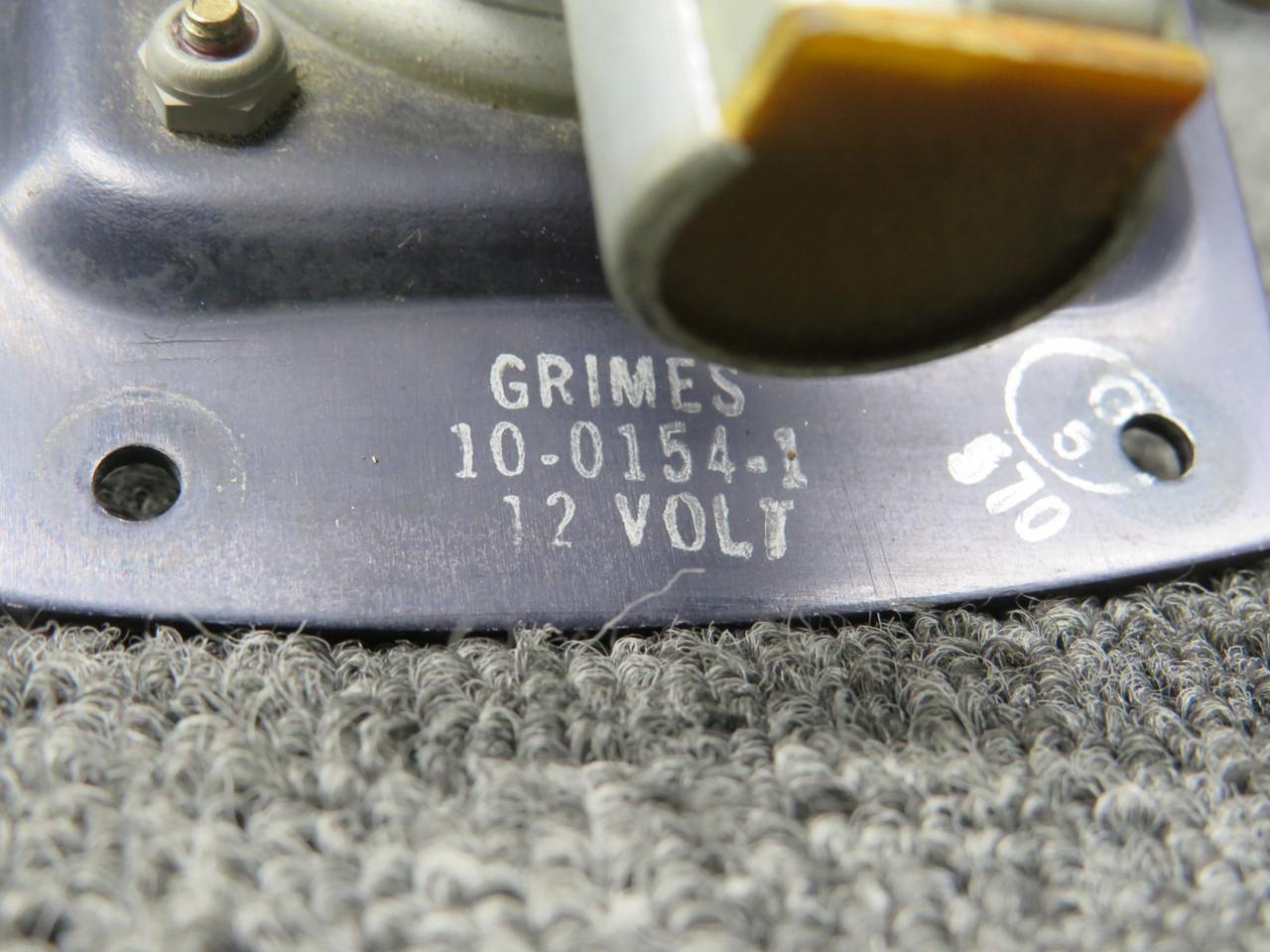 10-0154-1 Grimes Reading Light and Mount, 12 Volts and Worn
