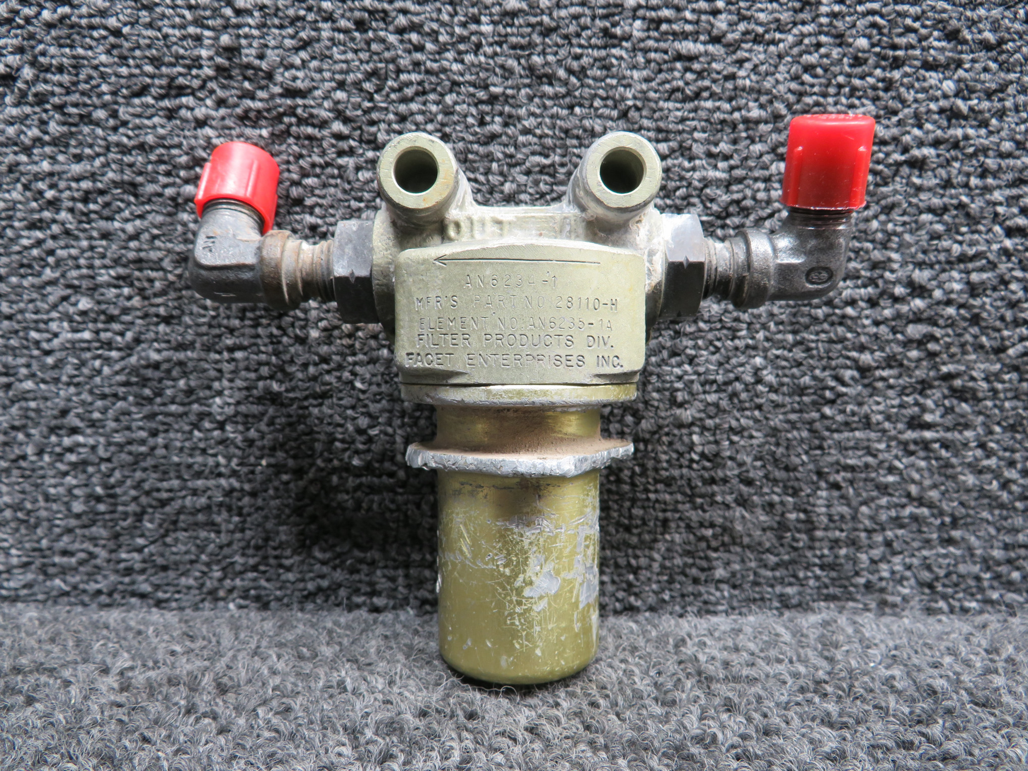 28110-H (Alternate Part Number: AN6234-1) Facet Hydraulic Filter ...