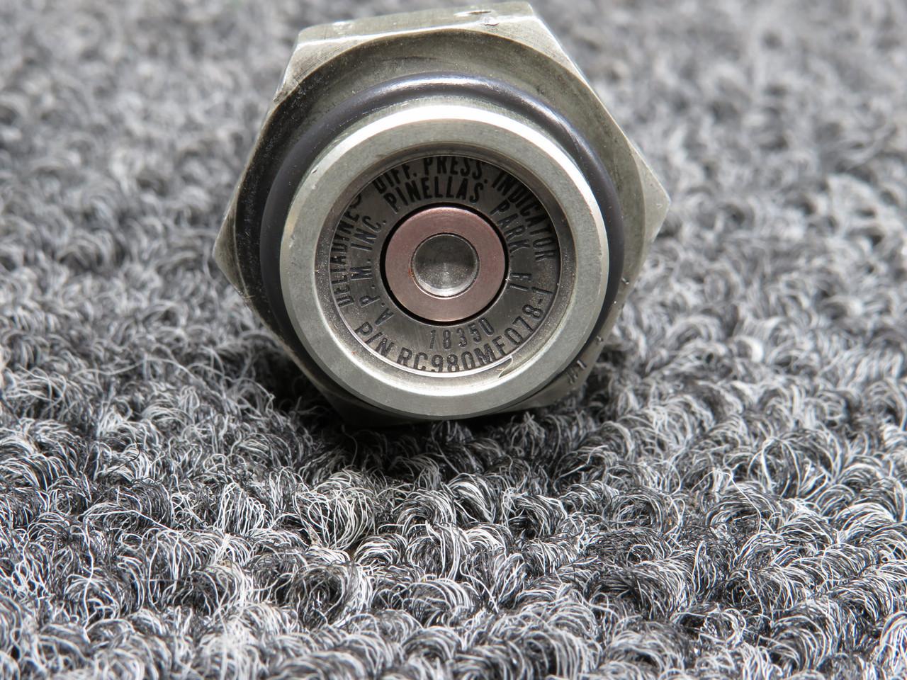 RC980MF078-1 Deltadyne Differential Pressure Indicator (New Old Stock ...