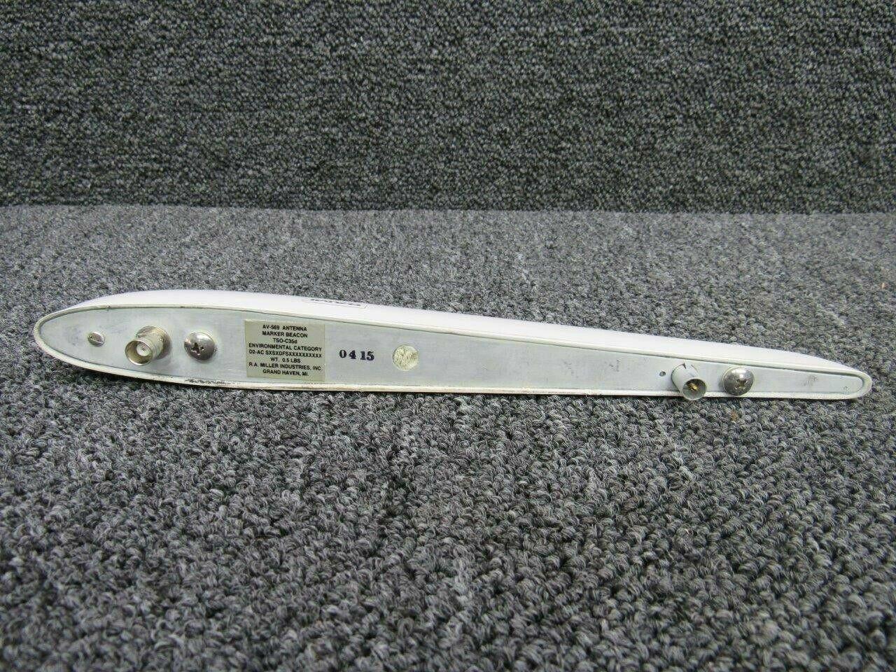 AV-569 Cessna 172 / 177 R.A. Miller Marker Beacon Antenna