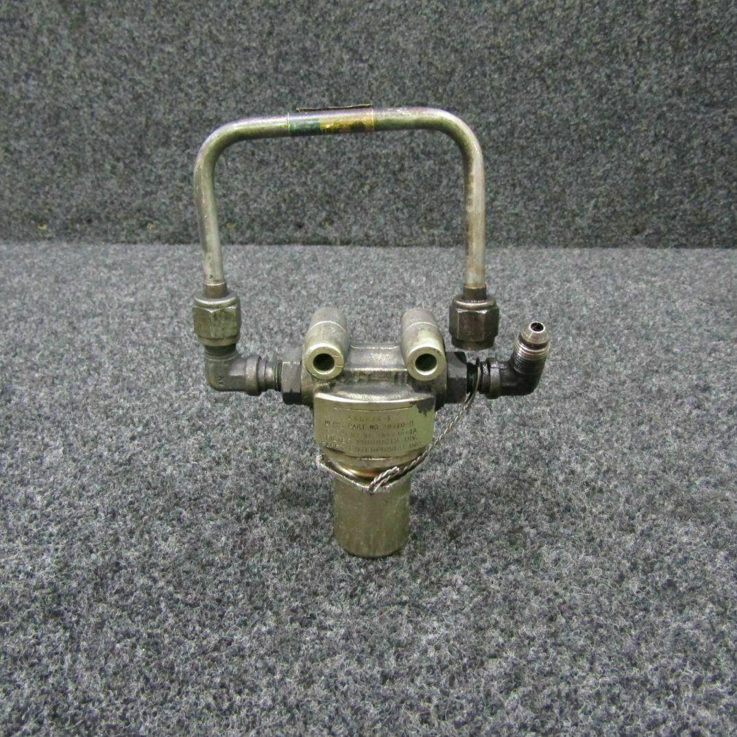 28110-H (USE: AN6234-1) Piper PA-31T Facet Hydraulic Filter Assembly (C20)